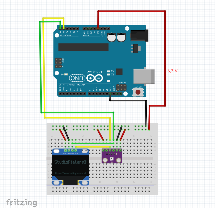 Projeto102 Usando O Módulo Bmp280 Com Display Oled E Arduino ~ Squids Arduino