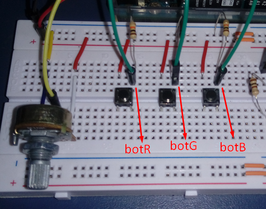 Projeto 26 Criando Cores Com Led Rgb Com 1 Potenciômetro Simplificado ~ Squids Arduino 4983