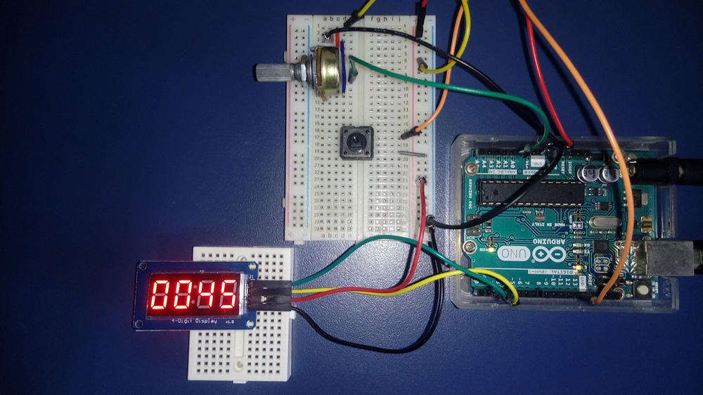 Projeto 64 Cronômetro Com Display Tm1637 E Arduino ~ Squids Arduino